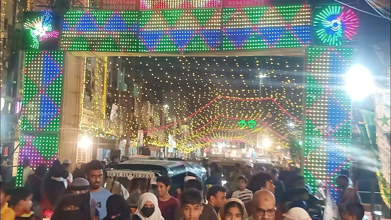 Milad Celebration In Hyderabad | Old City Yaqutpura Milad un Nabi ...