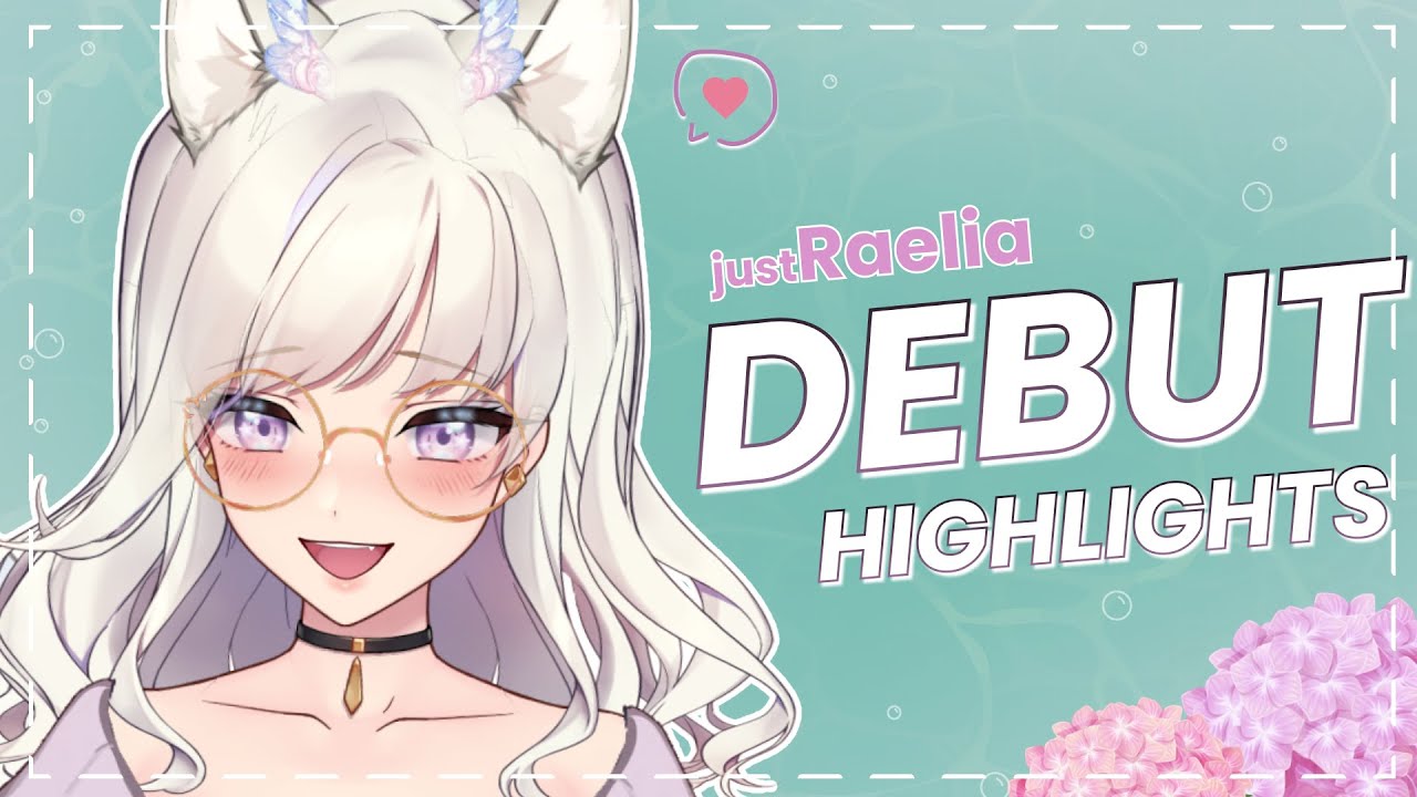 【DEBUT HIGHLIGHTS】I'm Raelia, the (barking) Water Dragon Vtuber🫧 - YouTube