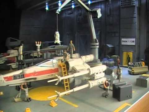 Star Wars Rebel Hangar Diorama 1:72 - YouTube