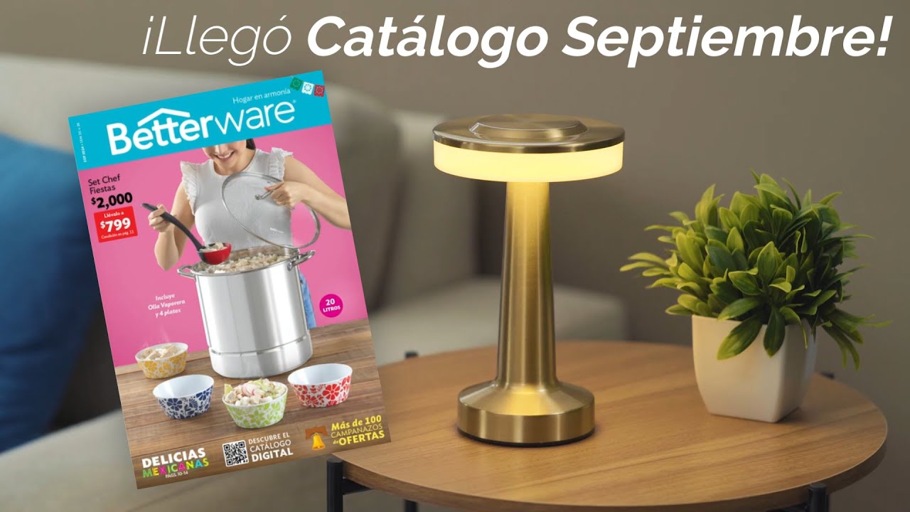 Catálogo Betterware Septiembre 2024 ¡Conoce TODOS LOS PRODUCTOS NUEVOS! | Mundo Better 🌎 - YouTube