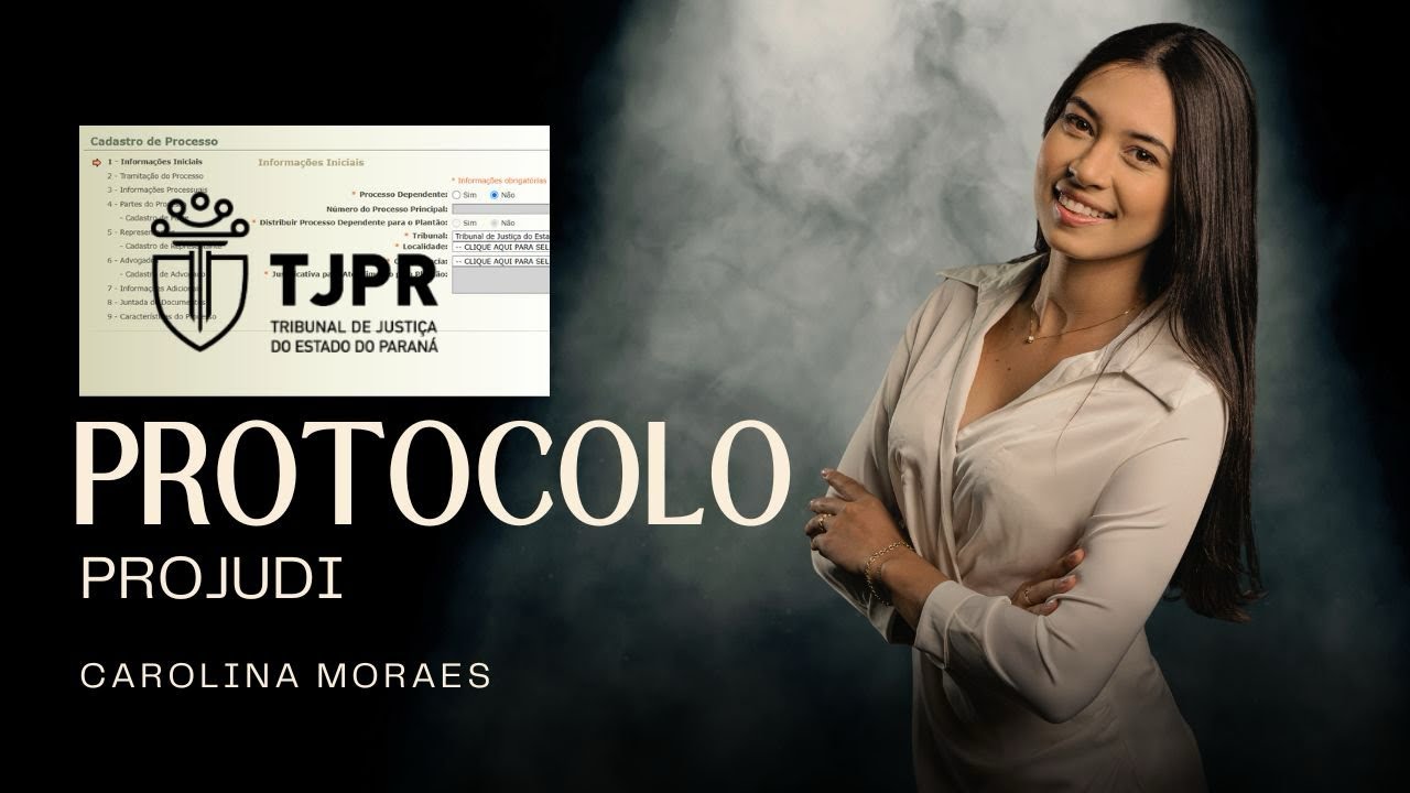 PROJUDI | COMO PROTOCOLAR UMA PETIÇÃO - YouTube