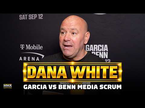 Dana White SOUNDS OFF On Eddie Hearn: 'I Would Wipe You Out' | Garcia vs. Benn | MMA Fighting