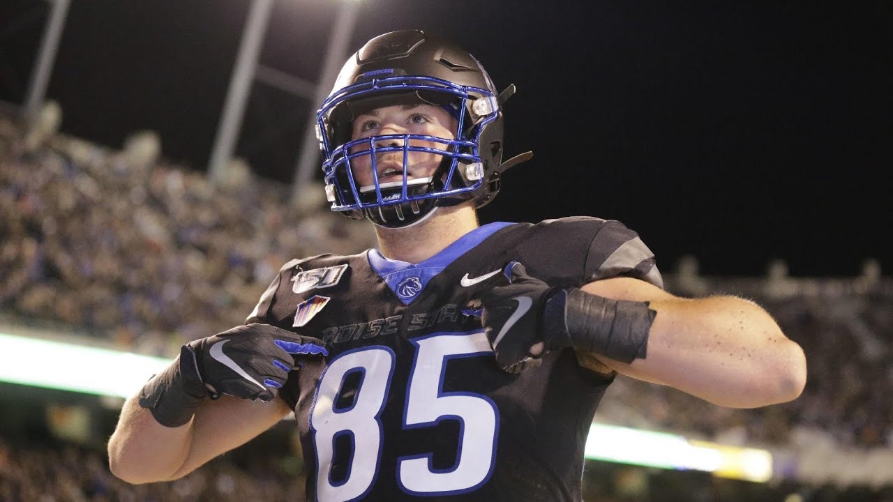 John Bates Boise State Highlights ||| “Best TE in the Mountain West ...