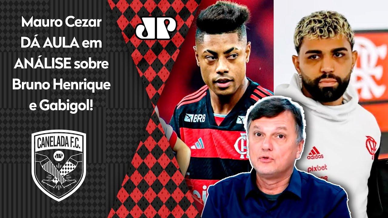 "NÃO PODEMOS ESQUECER! O Bruno Henrique AO CONTRÁRIO do Gabigol..." Mauro Cezar DISSECA Flamengo ...
