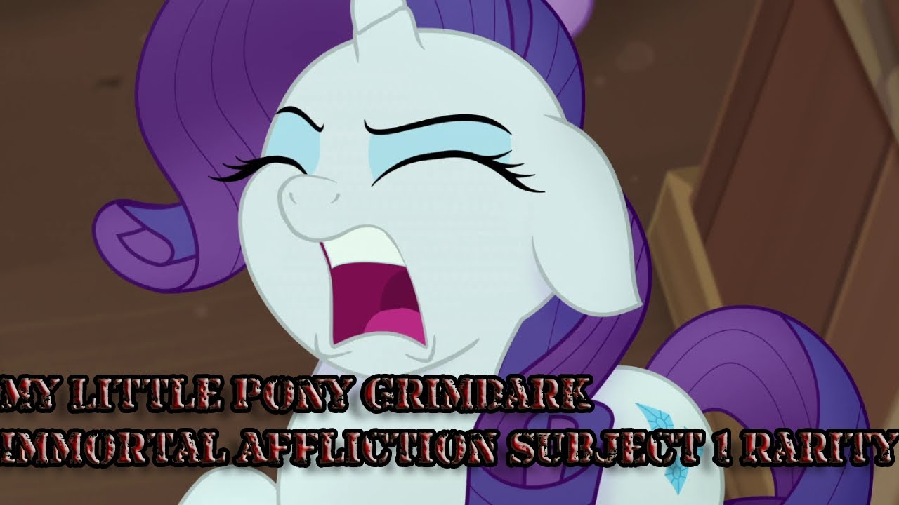 My Little Pony Grimdark: Immortal Affliction Subject 1 Rarity By ...