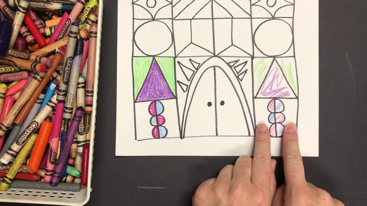 Mary Blair Castle Coloring - YouTube