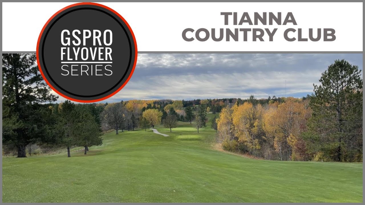 GSPro Course Flyover - Tianna Country Club - Designed by ZHanke - YouTube