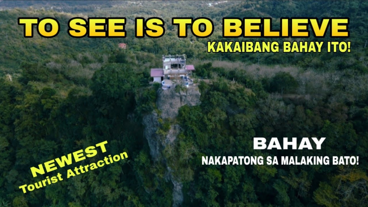 Mala-Mansion na Bahay, Paano naitayo saTuktok ng Malaking Bato? - YouTube