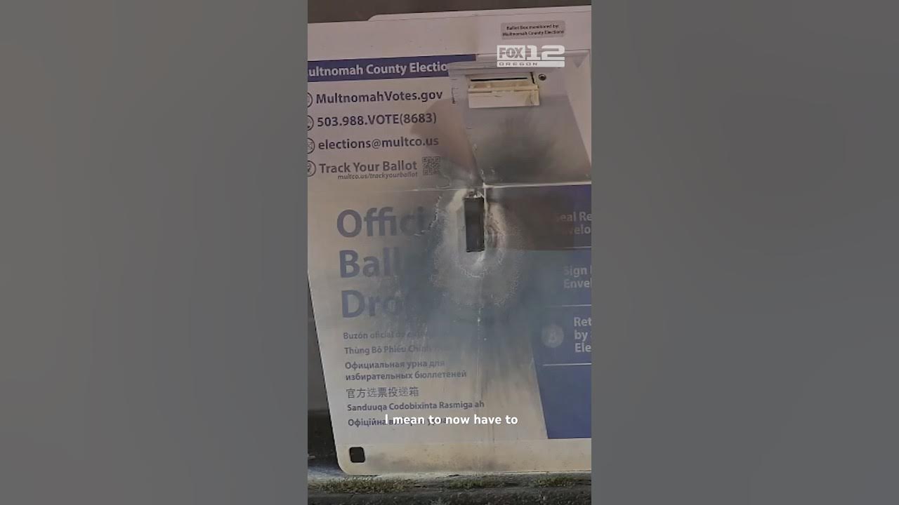 Portland Police Bureau say that the Suspect that started the ballot box fires could strike again ...