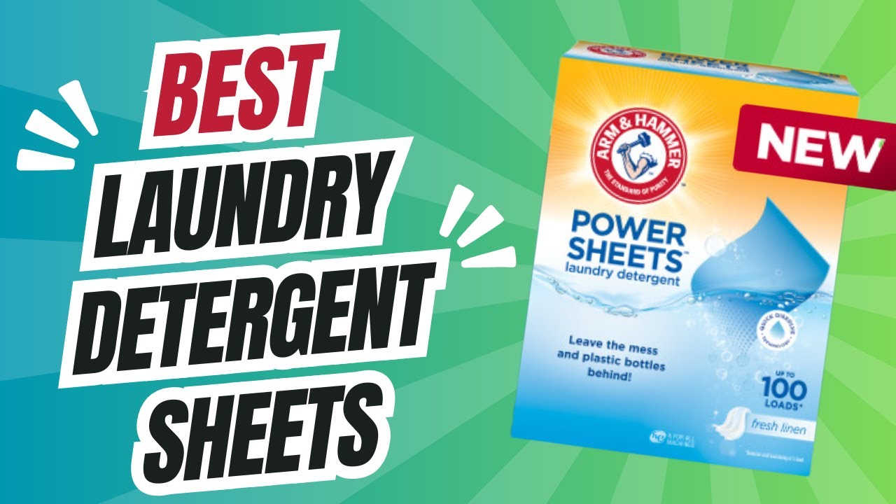 The Best Laundry Detergent Sheets | how to use dryer sheets for laundry ...