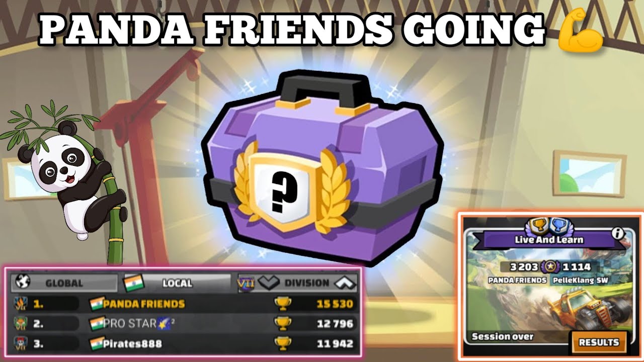 PANDA FRIENDS Going Strong 💪 - Team Chest and India Rank 1 in Team ...