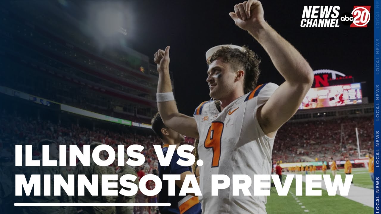 Carson Gourdie Previews Everything Illinois vs. Minnesota Football ...