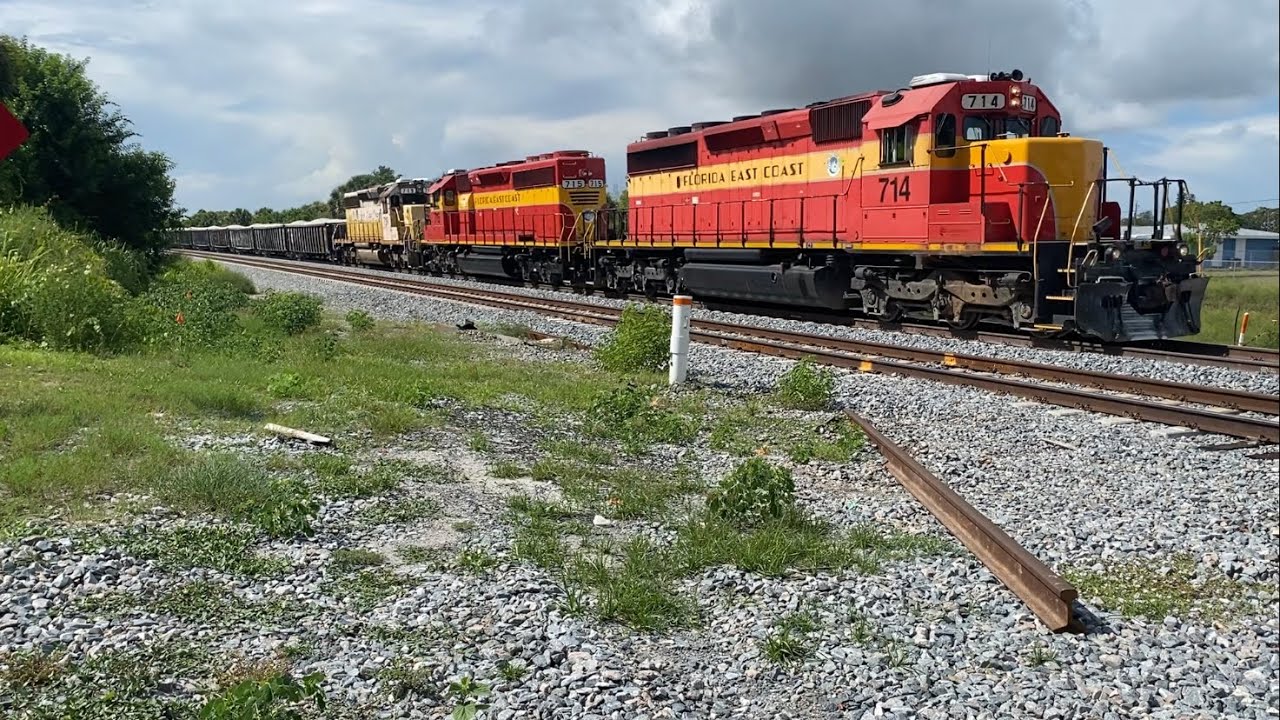 FEC TRAIN 336 @ 10:17am 7-22-22 - YouTube