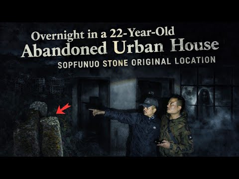 Overnight in a 22-Year-Old Abandoned Urban House | Sopfunuo Stone Original Location