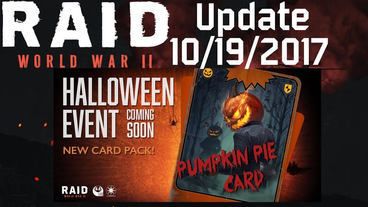 RAID WW2: Halloween Event Coming Soon - YouTube