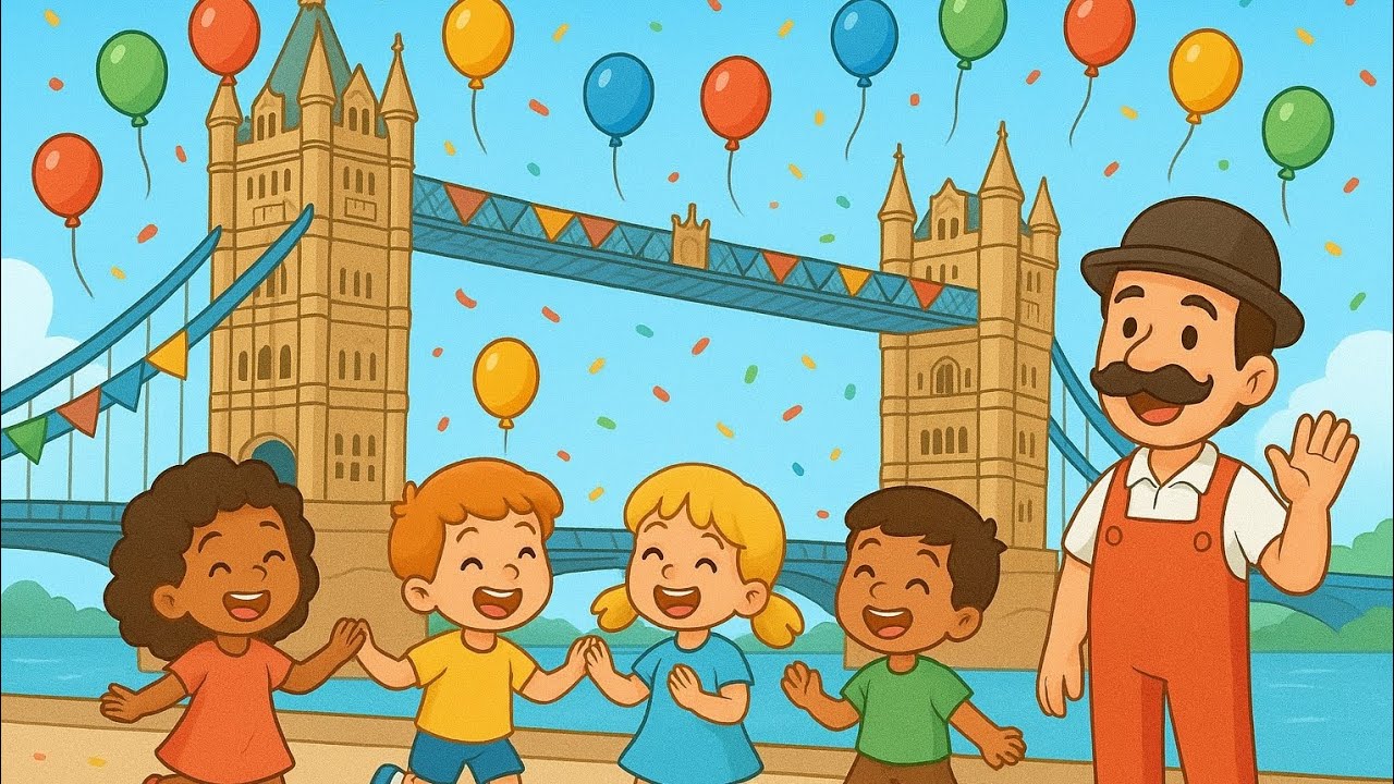 London Bridge Is Falling Down | Classic Nursery Rhyme for Kids - YouTube