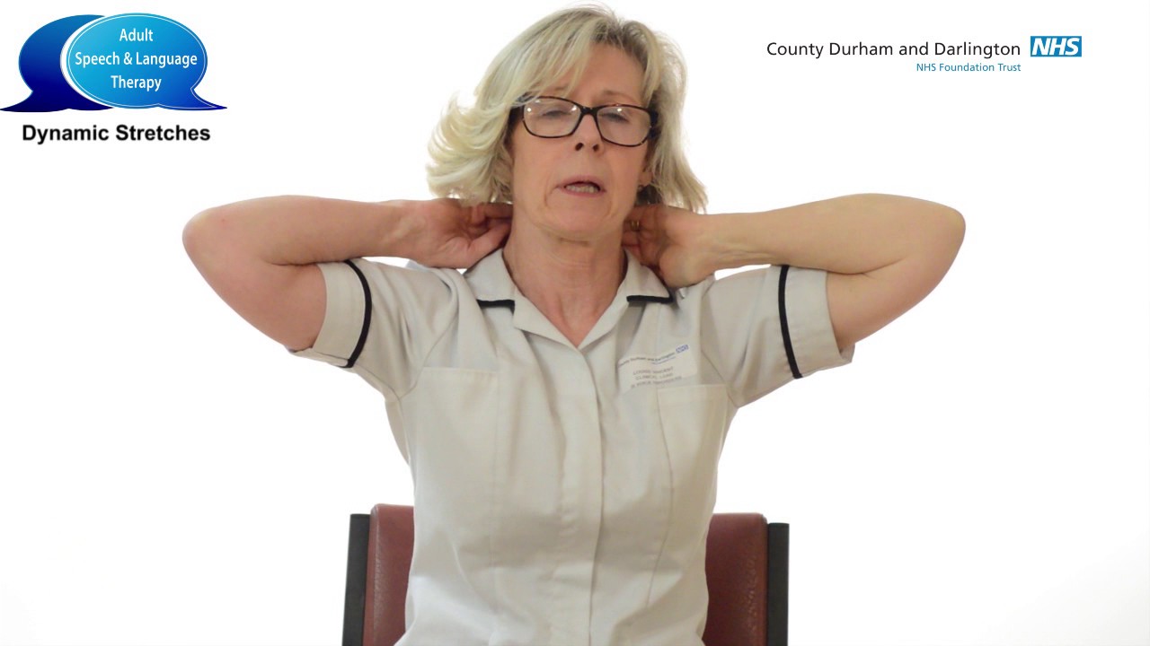 Adult Speech and Language Therapy - Dynamic Stretches - YouTube