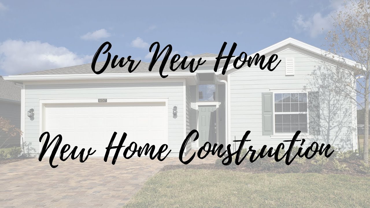New Home Construction - Start to Finish (Lennar Trevi Jacksonville FL ...