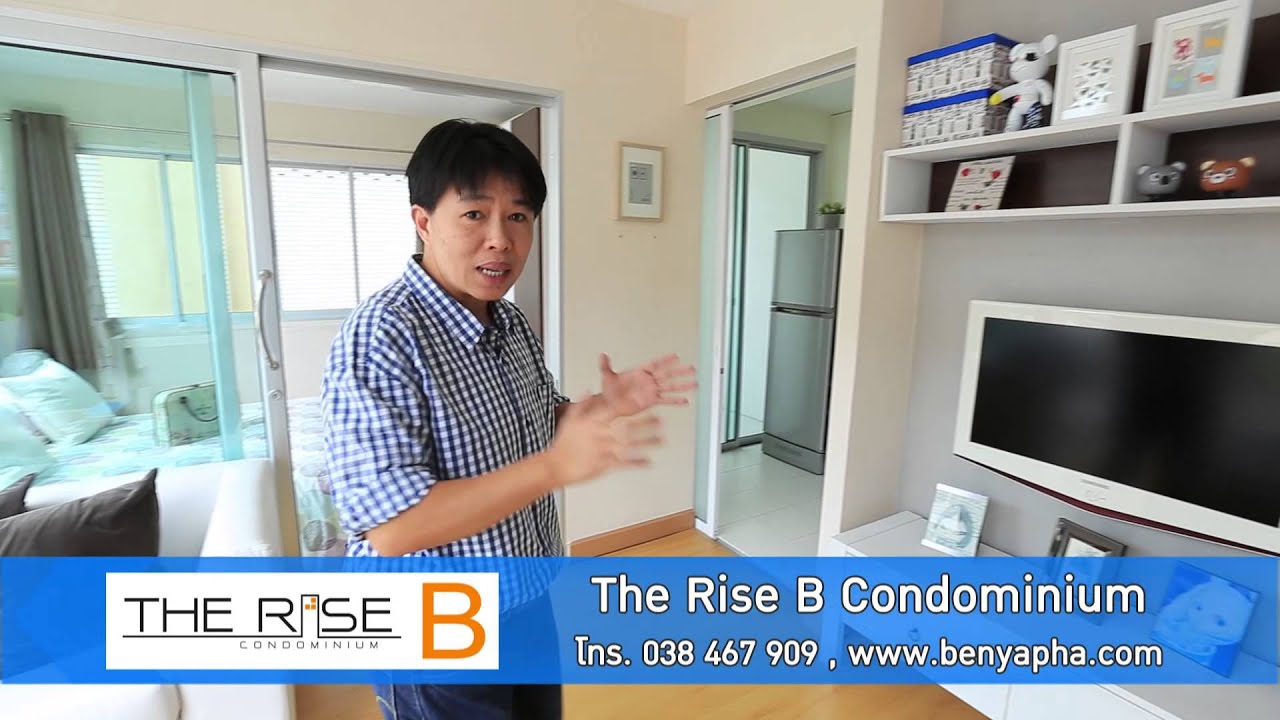 คลิปเยี่ยมชมโครงการ T.66 : The Rise B Condominium ชลบุรี - YouTube