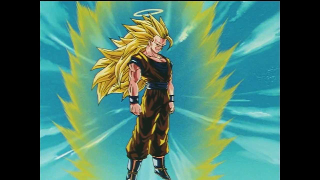 Goku transorms into Super Saiyan 3 [HD-1080p Original aspect ratio ...