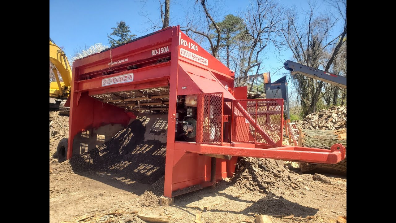 SCREENER - Read RD150A Screen All - 12'x7' Deck - YouTube
