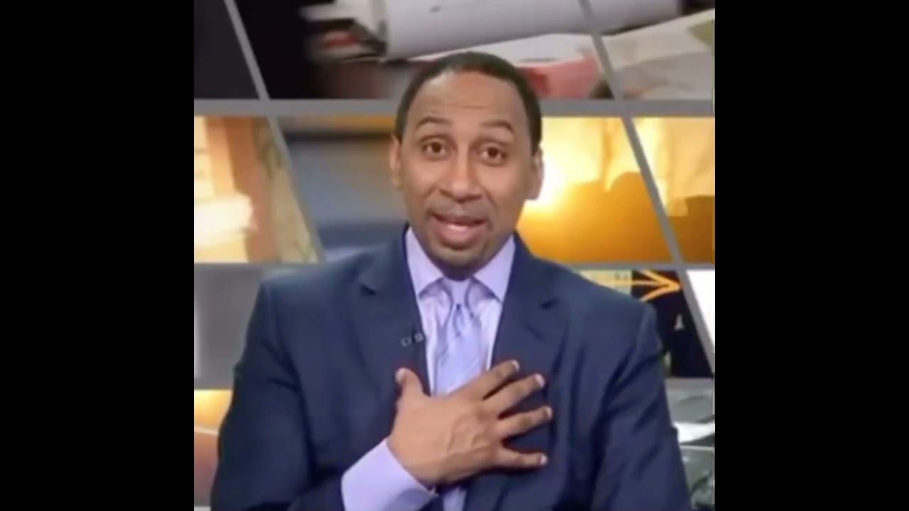 Stephen A. Smith “WHAT? MEE?” meme - YouTube