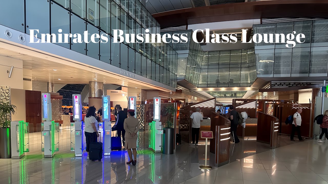 Emirates Business Class Lounge Dubai International Airport (DXB ...