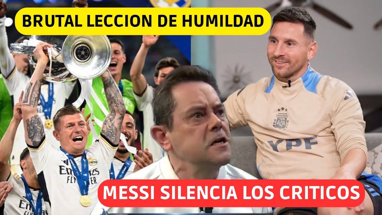 💥 MESSI DESTRUYE AL MADRID y SUS CRITICOS TRAS LA CHAMPIONS CON UNA ...