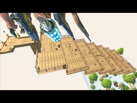 FREE FALL DEATH RUN FPS WITH ALL WEAPONS-Animal Revolt Battle Simulator ...