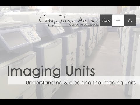 Imaging Unit Basics - YouTube