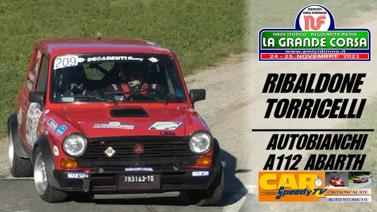 La Grande Corsa 2023 || Maurizio Ribaldone-Massimo Torricelli ...