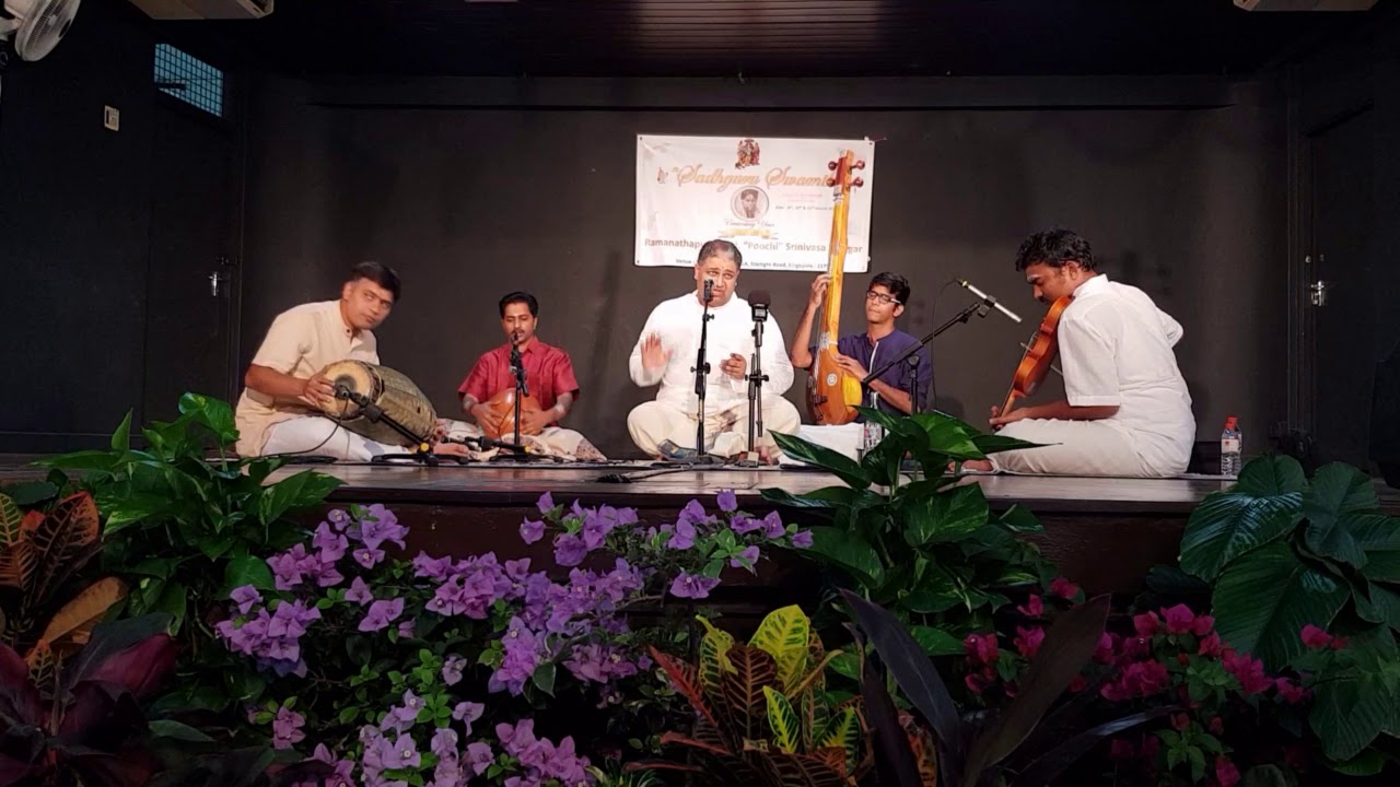 Vanajaksha - Varali - Chathusra Jathi Ata Talam - Sri Poochi Srinivasa ...