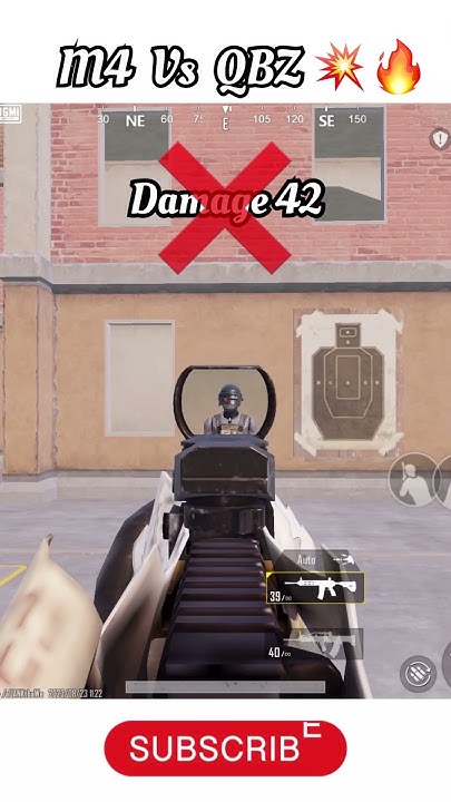 M416 vs QBZ 🔥💥 #shorts #bgmi #opxaakash - YouTube