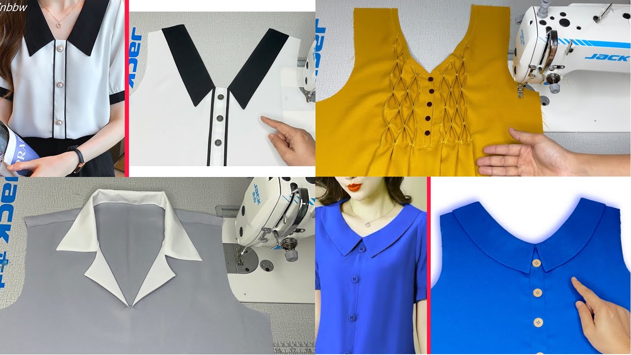[4] daily useful neck design Technique . Sewing Tips And Tricks - YouTube