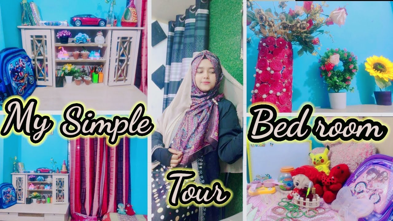 My simple Room Tour///আমার বেডরুমের টুর//#pushpita - YouTube
