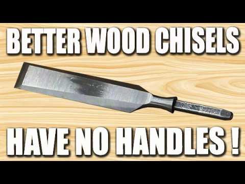 Why handleIess chisels are 70% better.