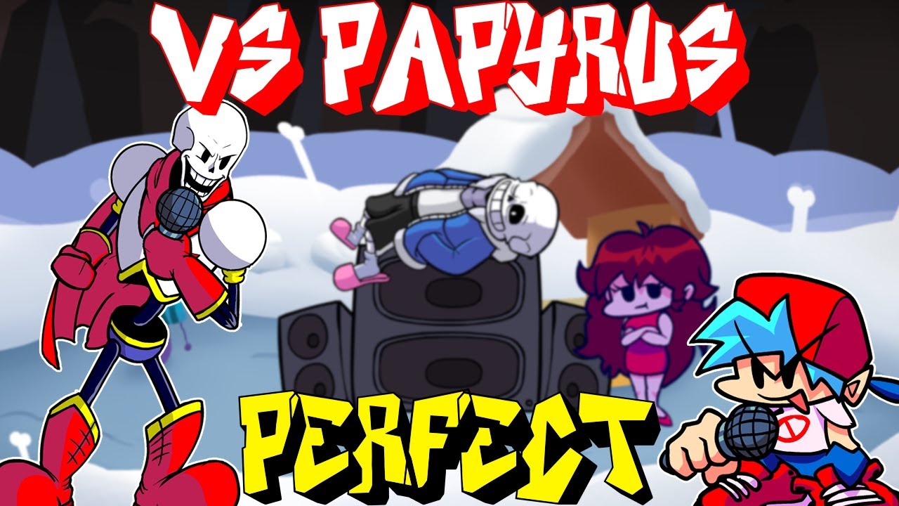 Friday Night Funkin' - Perfect Combo - Vs Papyrus Mod + Cutscenes [HARD ...