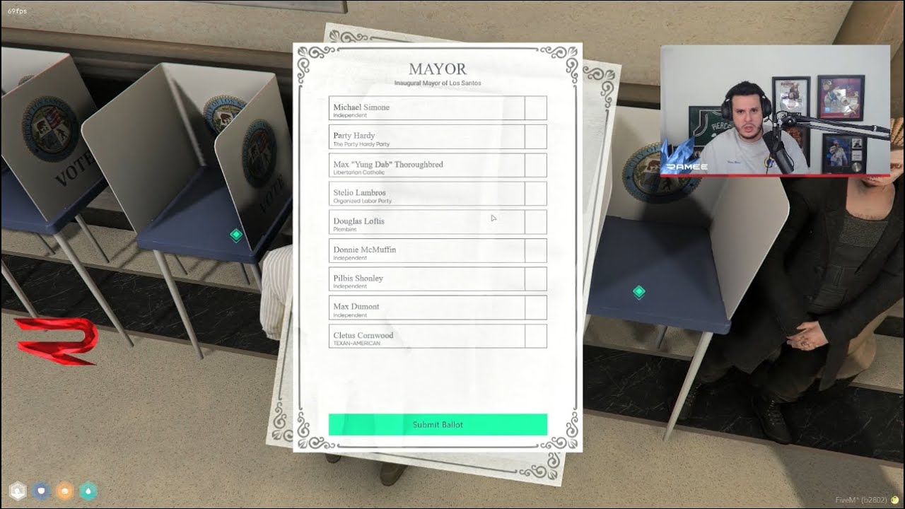 Ramee Casts His Vote For The Mayor Election & Head Of Bar Association ...