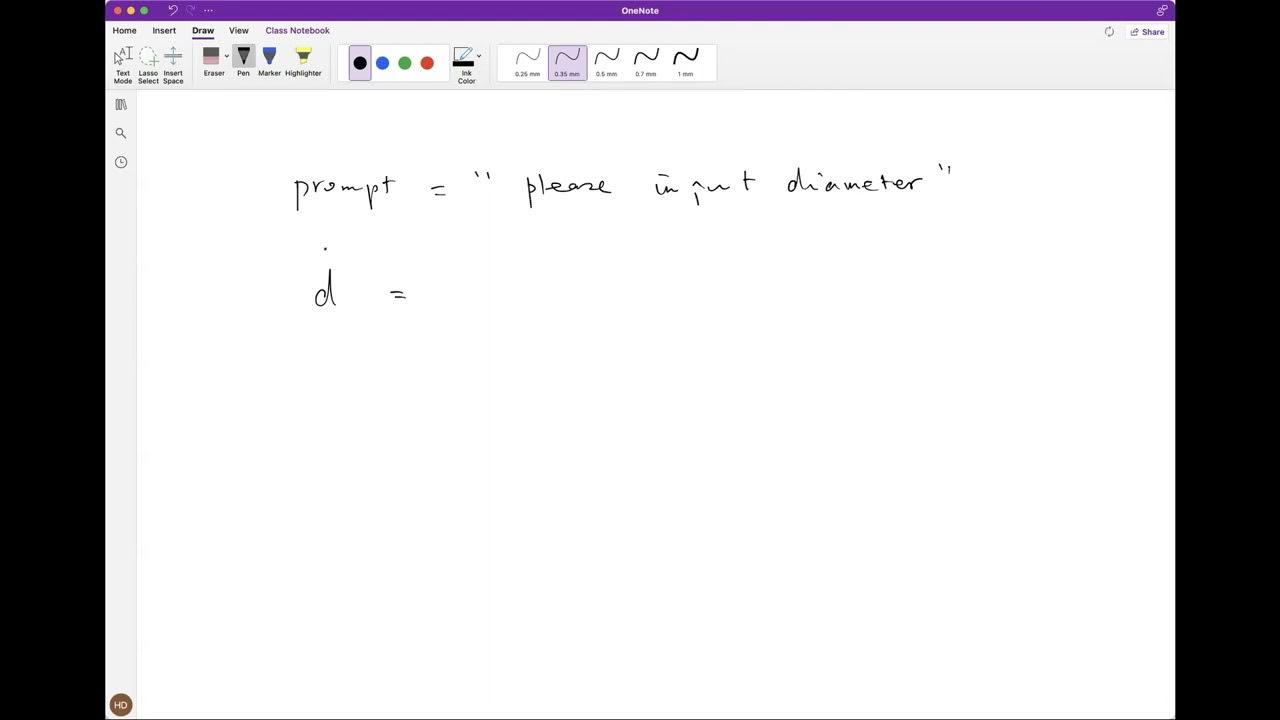 Write the pseudo-code to compute the volume of a sphere given its ...