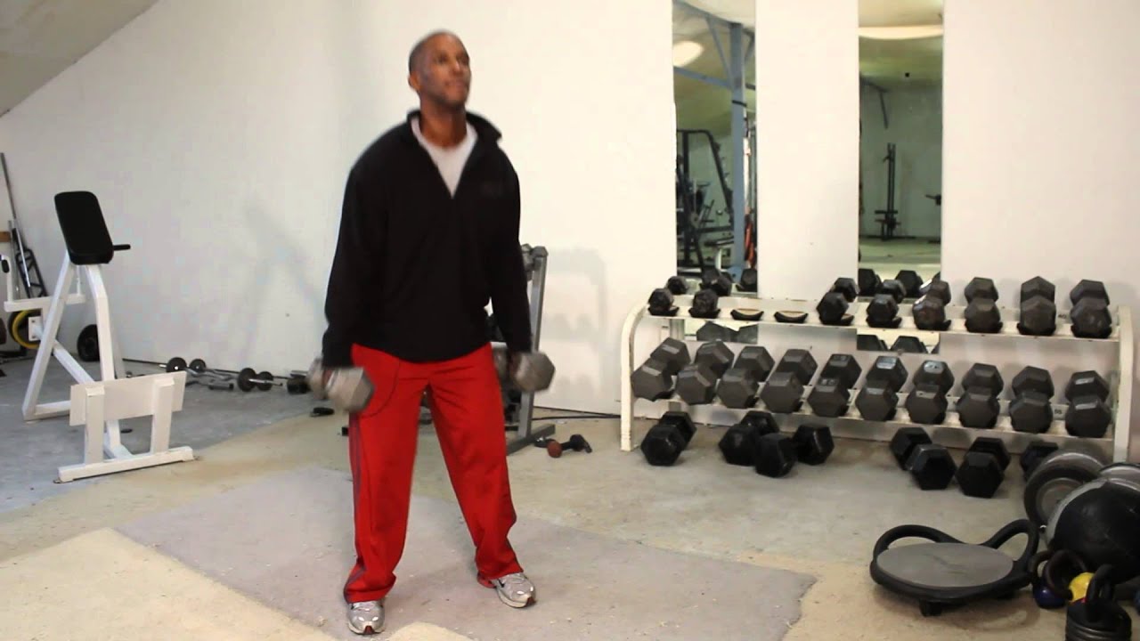 Home Weightlifting Workouts Without a Bench : Fitness Advice - YouTube
