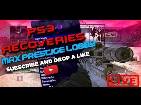 Bo2 Ps3 Co-Host Lobbies@Max Pretige Mod Ur Account With Menu! Subscribe ...