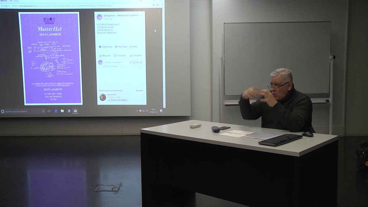 Jesús Aparicio "La variación del espacio [arquitectónico] a causa de ...