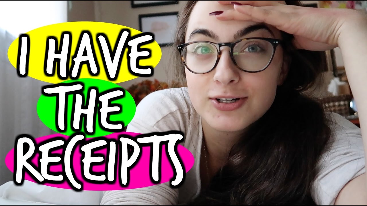 I HAVE THE RECEIPTS!! - YouTube