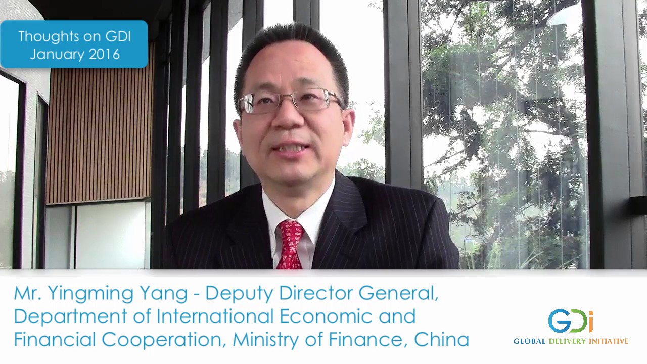 World Bank Global Delivery Initiative speaks to Yingming Yang - YouTube