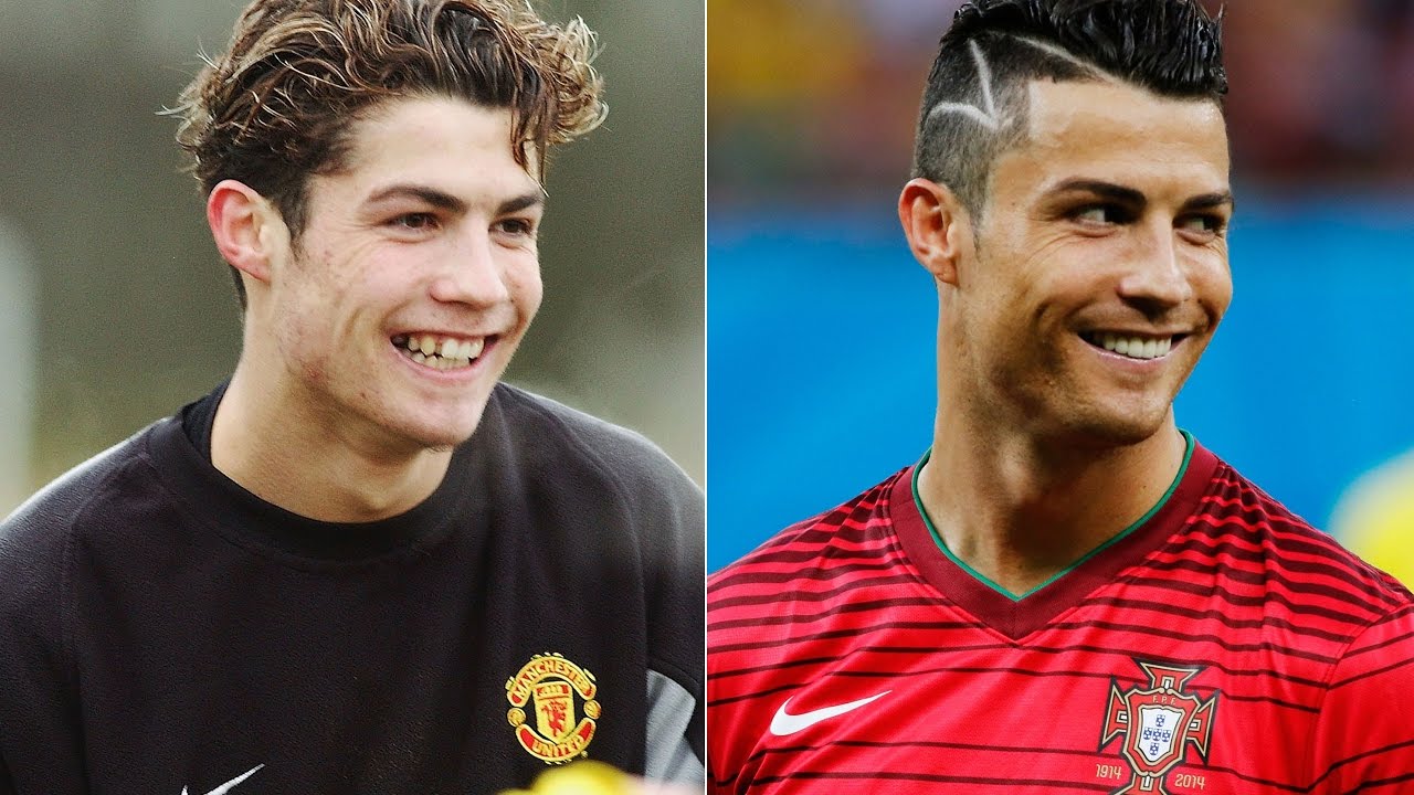 La transformación de CRISTIANO RONALDO que te SORPRENDERÁ (2002 - 2017 ...