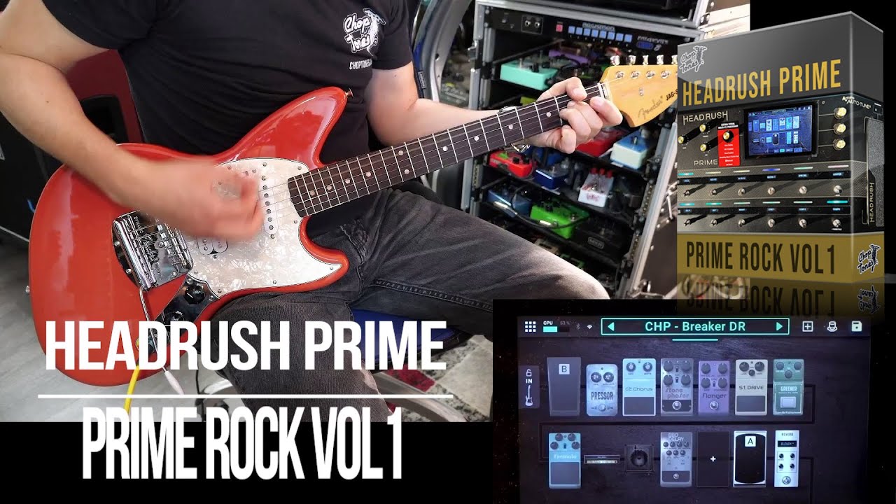 PRIME ROCK vol1 for Headrush Prime | Patches Playthrough - YouTube