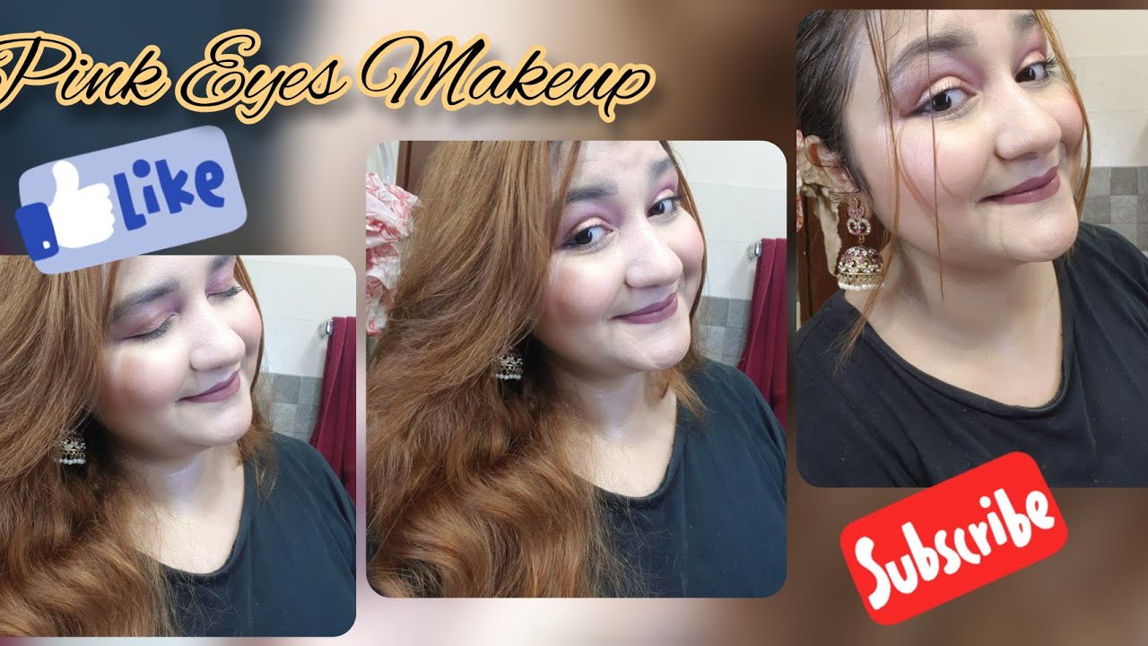 Pinky eyes make up 😘 #eyesmakeup #makeup #makeuptutorial # ...