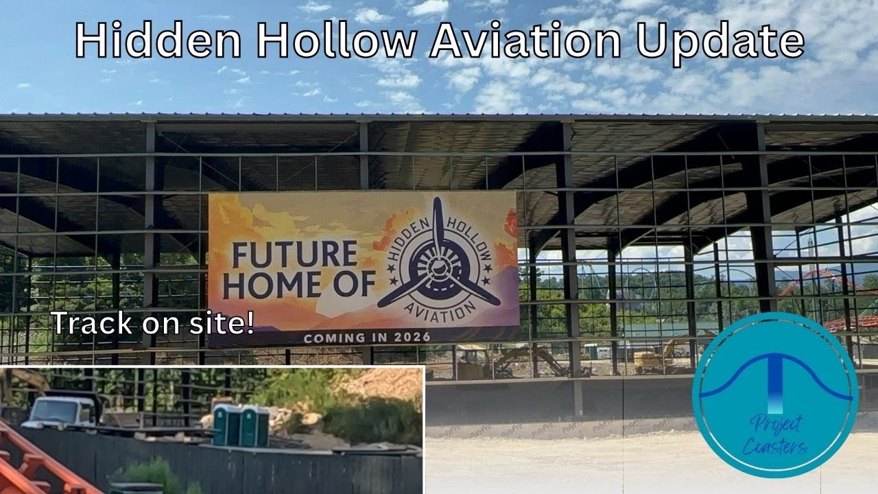 Hidden Hollow Aviation Dollywood Update: Track On Site! - YouTube
