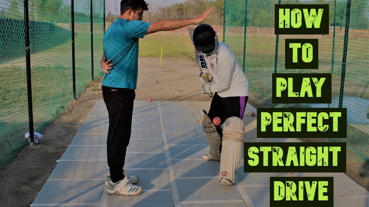 How To Play Perfect Straight Drive - YouTube