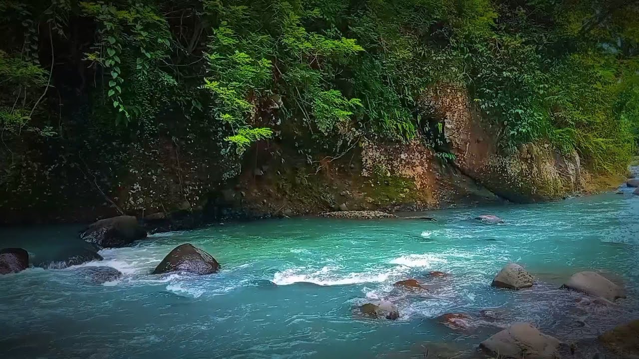 Calm Waters Bliss Soft Flowing River Sounds for Serenity and ...